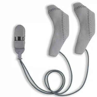 Ear Gear Cochlear M1 - corded covers for two processors Grey ...