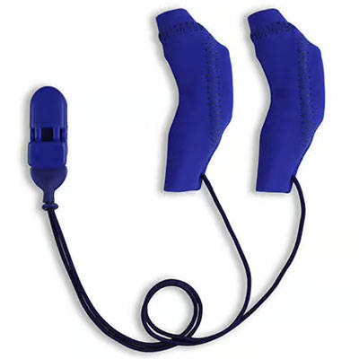 Ear Gear Cochlear M1 - corded covers for two processors Blue ...