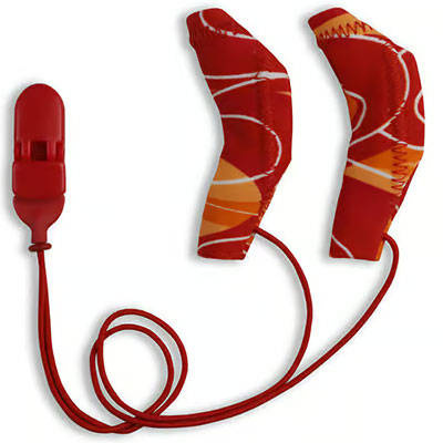Ear Gear Cochlear M1 - corded covers for two processors Orange ...