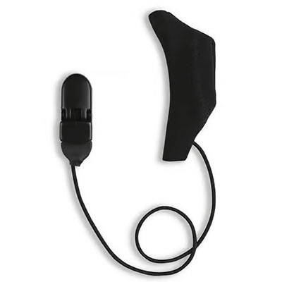 Ear Gear Cochlear M1 - mono corded cover for one processor Black ...