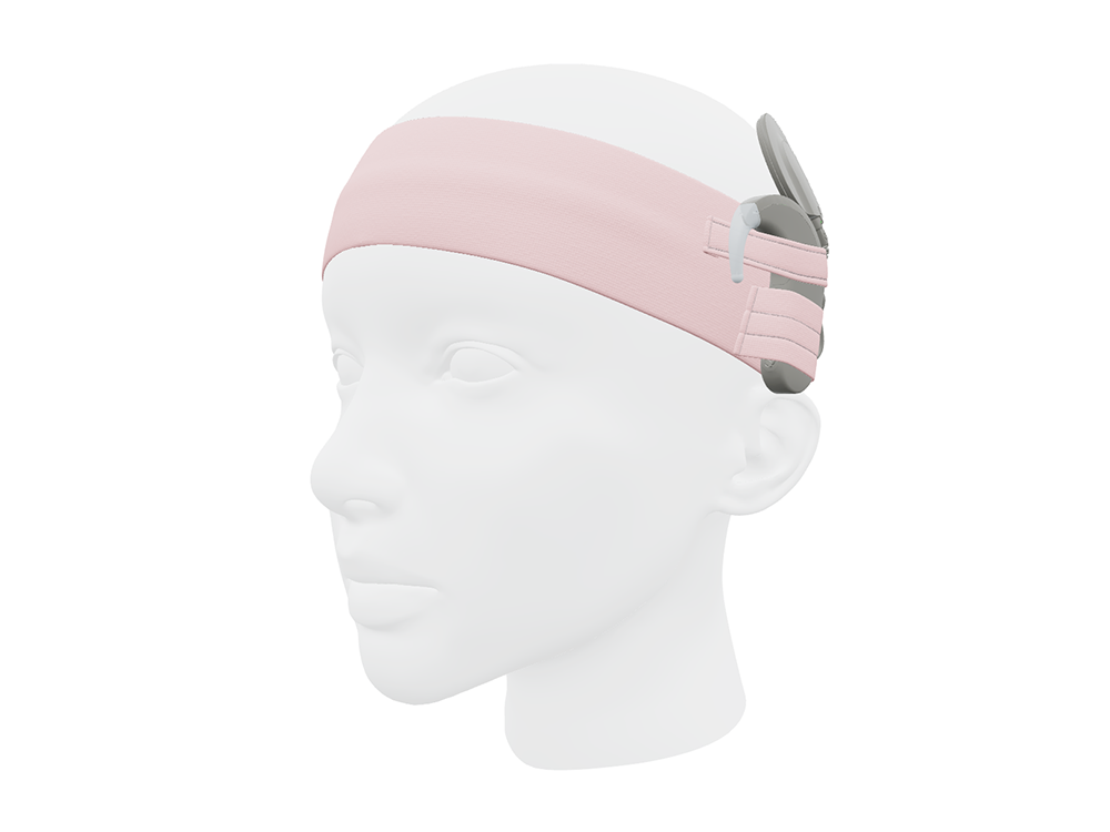 Universal cotton headband - light pink UNIVERSAL BAND - PINK | HEADGEAR ...